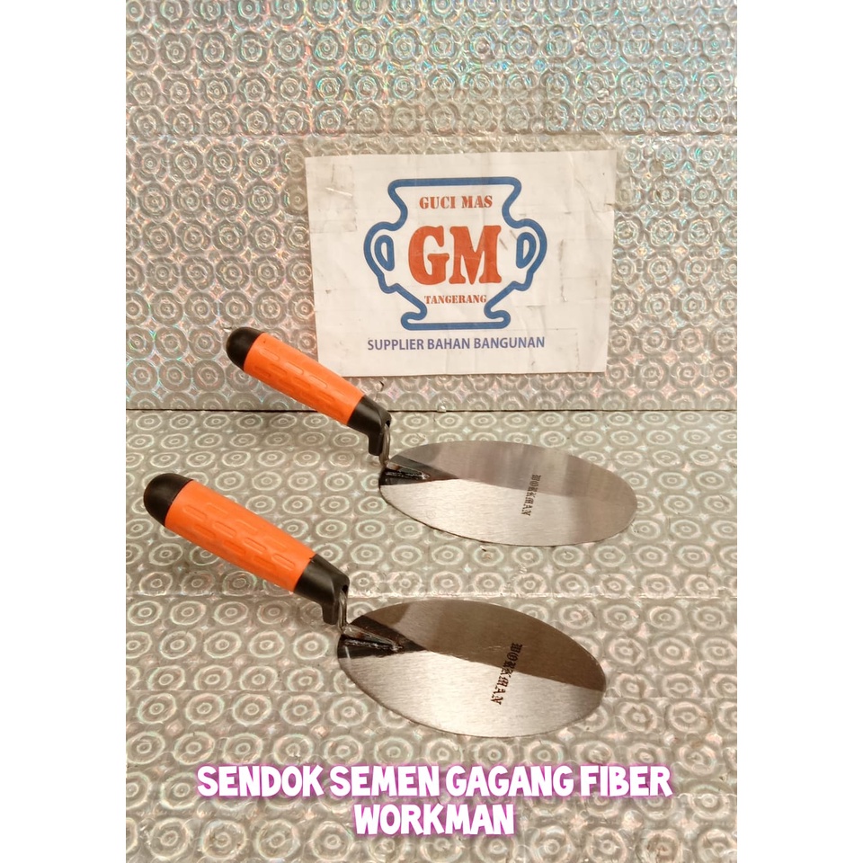 Jual Sendok Semen \ Sendok Adukan Semen Gagang Fiber Bulat WORKMAN ...