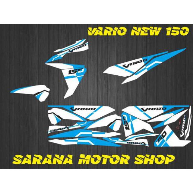 Jual Striping striping variasi dan laminasi honda vario led 125/150 thn 2017 | Shopee Indonesia
