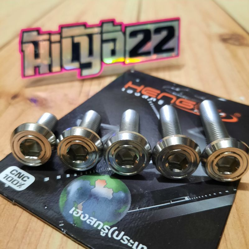 Jual baut 12 M8 probolt disk stainless model CNC AA original Heng Thailand baut cakram | Shopee ...