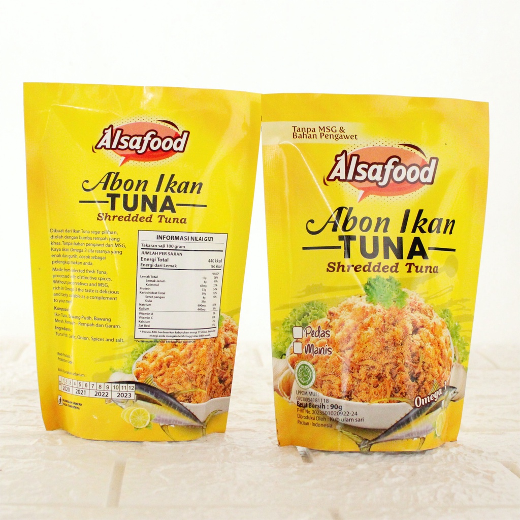 Jual BUY 1 GET 1 ABON TUNA ALSAFOOD / FLOSS TUNA ALSAFOOD | Shopee ...