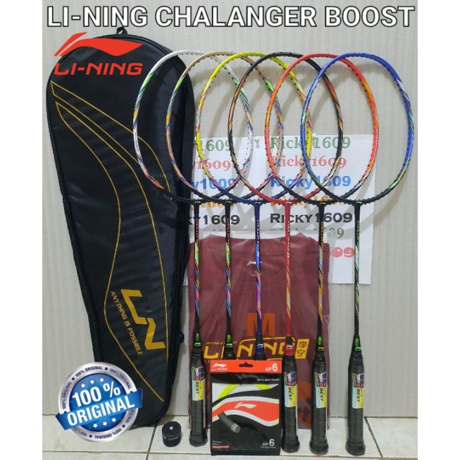 Jual RAKET BADMINTON LINING CHALLENGER 15 - 24 - 42 BOOST (HEAD HEAVY ...