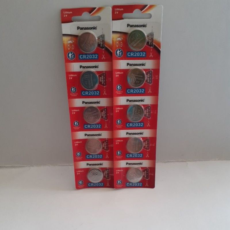 Jual Baterai Batre Kancing CMOS Panasonic CR2032 3V | Shopee Indonesia