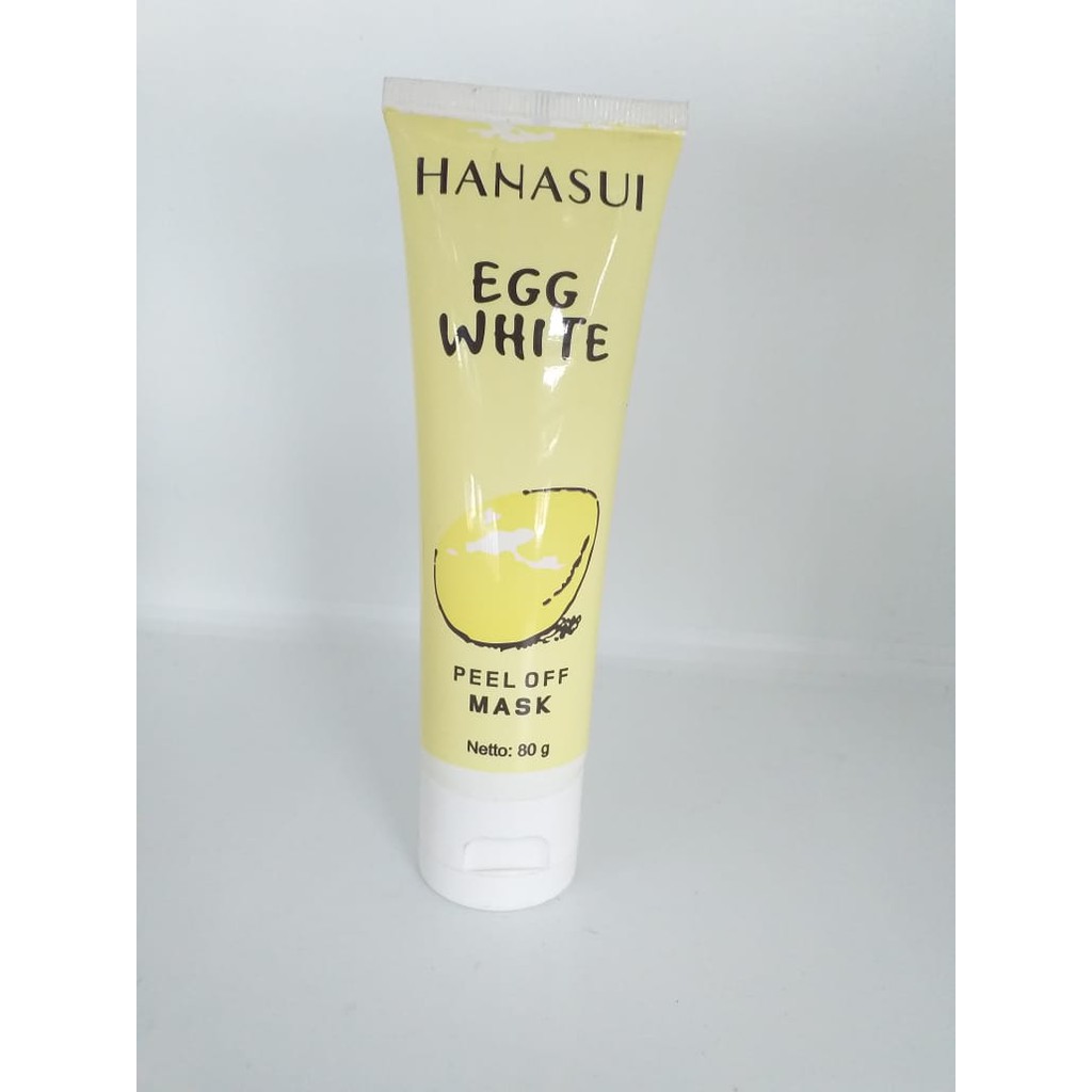 Jual Hanasui Egg White Peel Off Mask 80gr | Shopee Indonesia