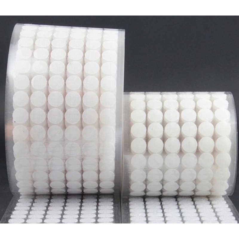 Jual 15mm 96 Pairs Velcro Transparan Bulat Double Sided Tape Sticker ...