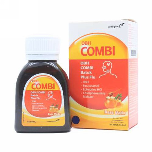 Jual OBH COMBI SYRUP RASA MADU/ RASA JAHE/RASA MENTHOL 60 ML | Shopee ...