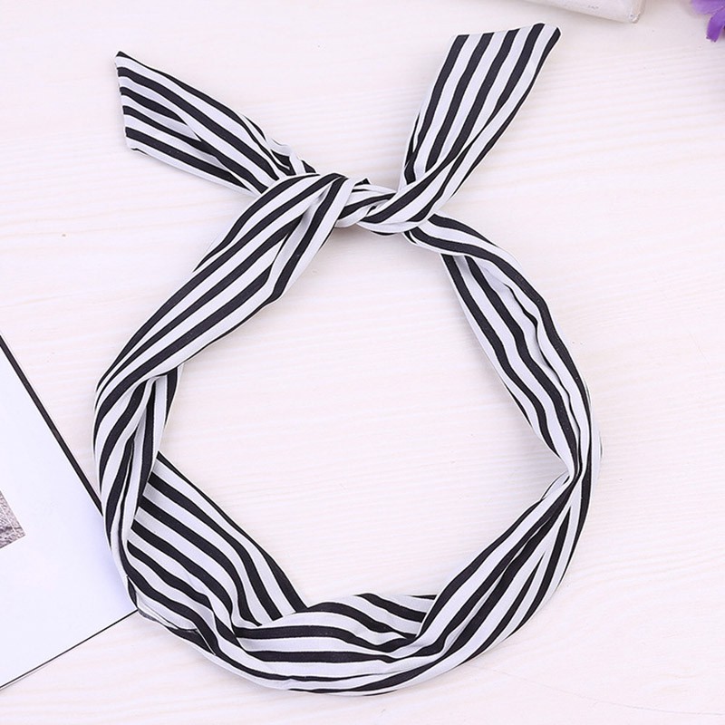 Jual Bandana Rabbit Garis Colour Bando Kawat Lucu Bunny Head | Shopee ...