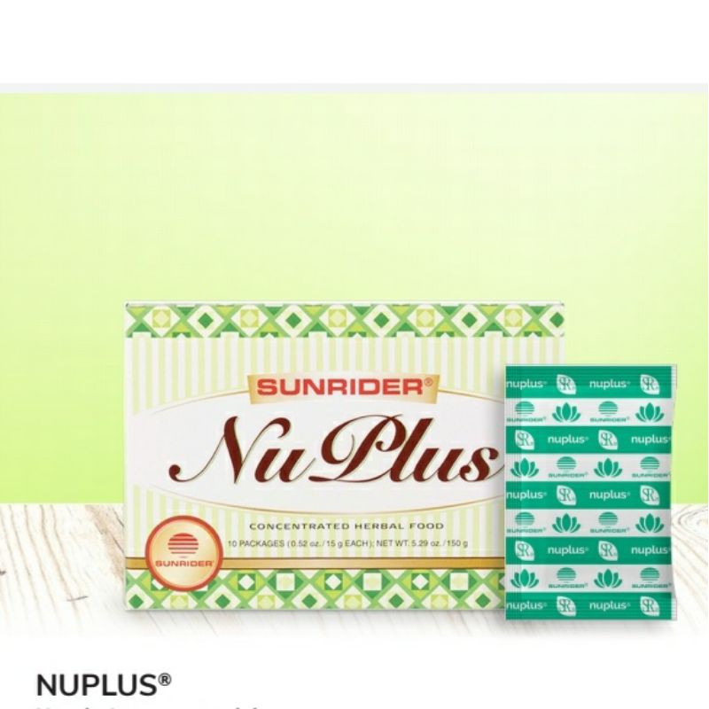 Jual Nu Plus isi 10 sachet | Shopee Indonesia