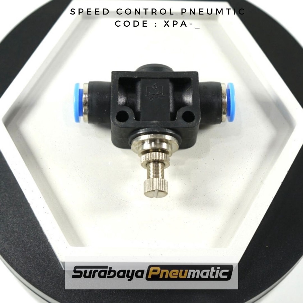 Jual Speed Controls XCPC - XPA 10 (10mm) - Speed Control Pneumatic | Shopee Indonesia