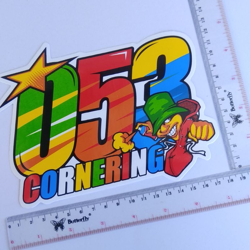 Jual Sticker Graftac Nomor Racing Campur/Sticker Nomor Racing Thailook ...