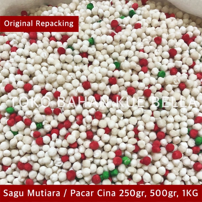 Jual SAGU MUTIARA 250gr (REPACK) Bubur Mutiara Pacar Cina | Shopee ...