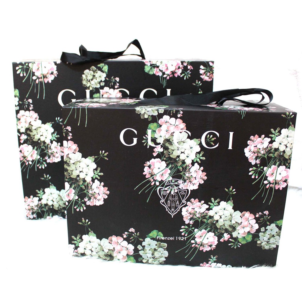 Jual box tas gucci bag branded black edition | Shopee Indonesia