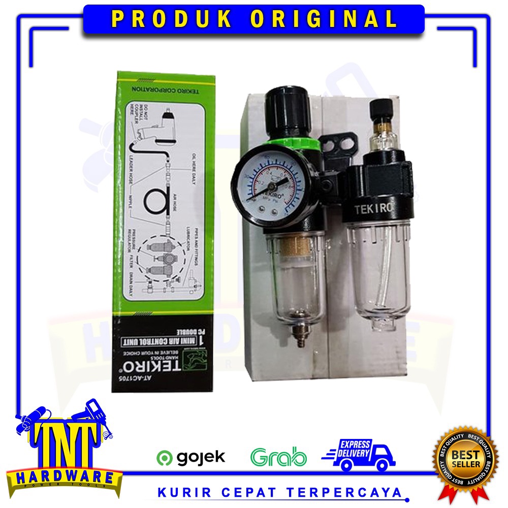Jual TEKIRO MINI AIR CONTROL UNIT DOUBLE - TABUNG SARINGAN UDARA 1/4 ...