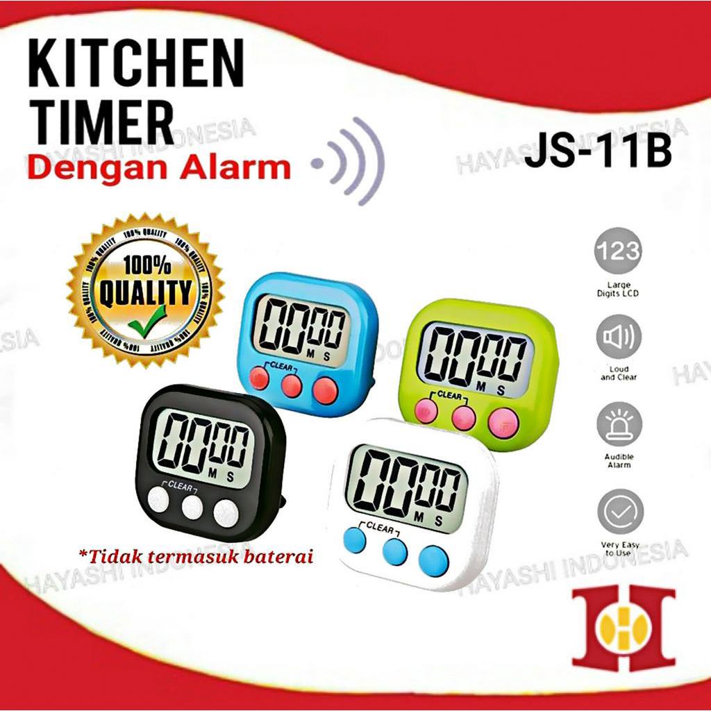 Jual Timer Masak Digital Alarm Dapur Masak Clock Stopwatch Kitchen ...