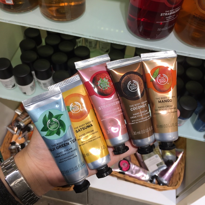 Jual THE BODY SHOP HAND CREAM 30ml | Shopee Indonesia