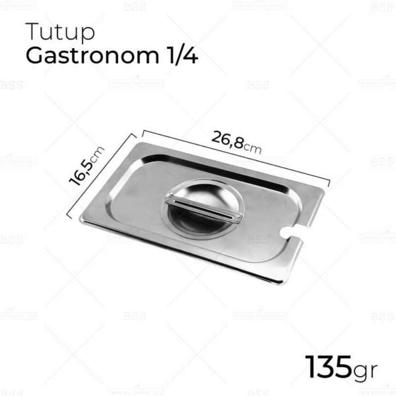 Jual [HANYA TUTUP] SUBRON Tutup Food Pan Tutup FoodPan Gastronom ...