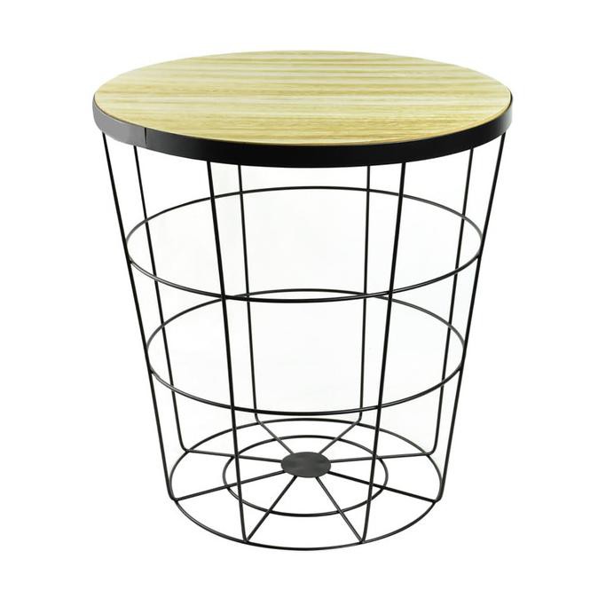 Jual INFORMA TOBY STORAGE TABLE BLACK | Shopee Indonesia