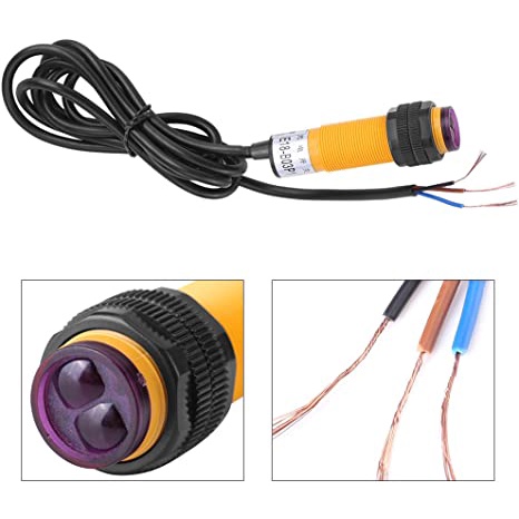 Jual SENSOR PROXIMITY INFRARED E18 - D80N / SENSOR JARAK ADJUSTABLE ...