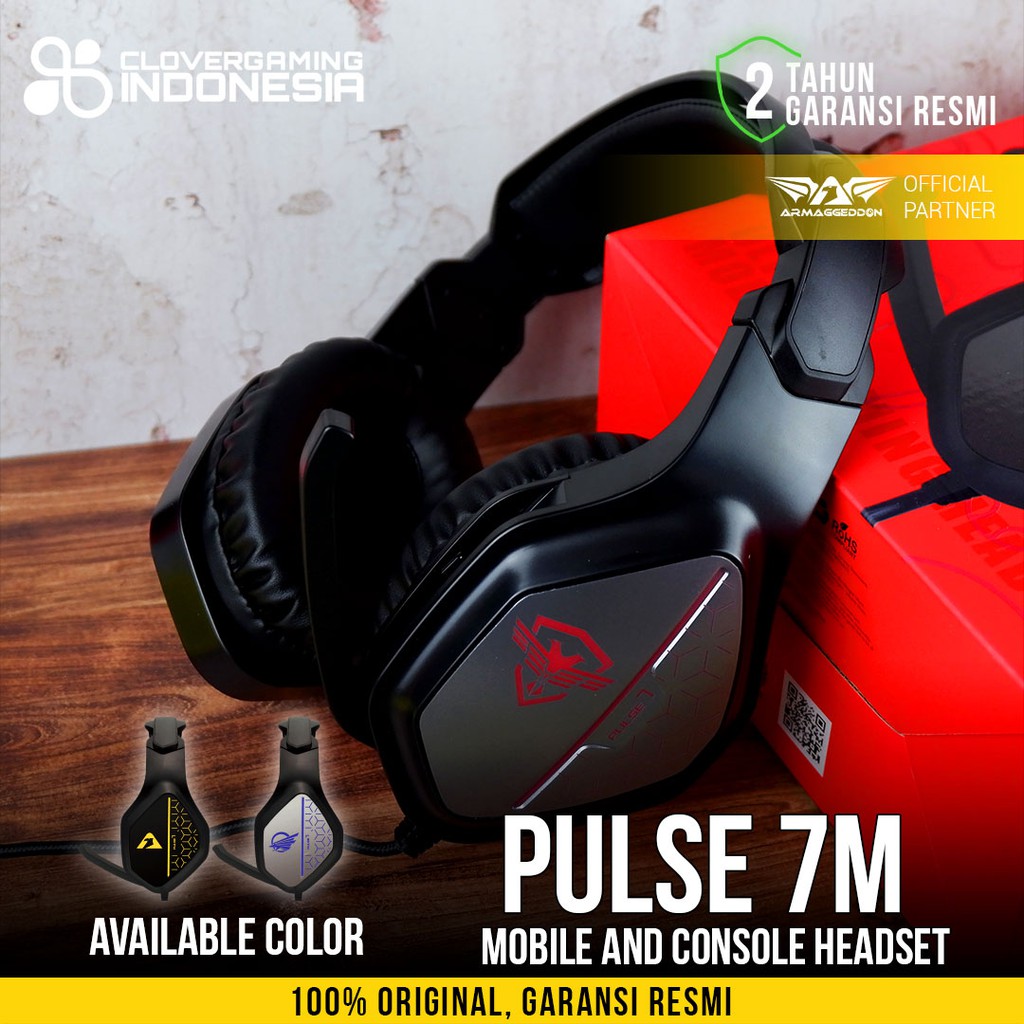 Jual Armaggeddon Pulse 7 Mobile - 7M 7 M Gaming Headset | Shopee Indonesia