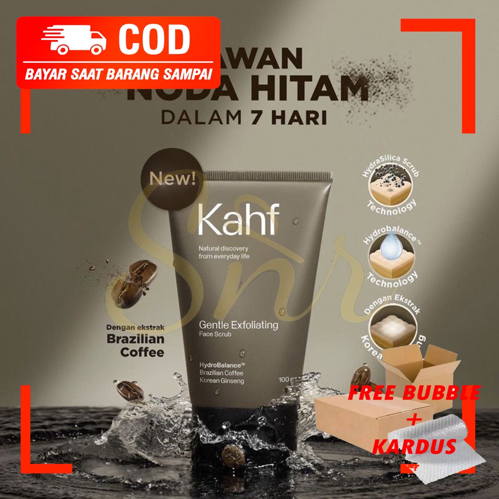 Jual KAHF GENTLE EXFOLIATING FACE SCRUB 100ML | WAJAH | MEMBERSIHKAN ...