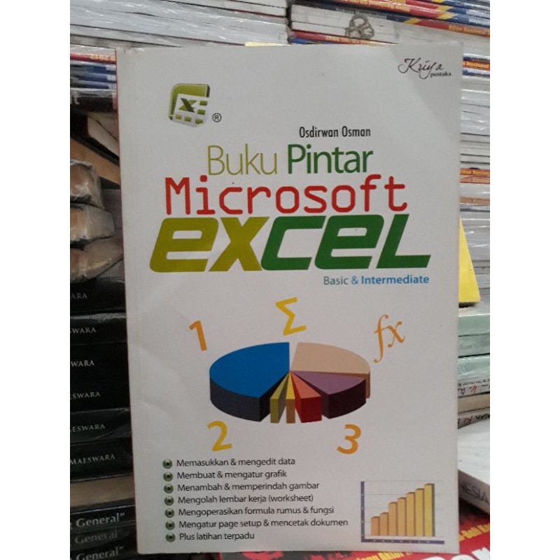 Jual Buku pintar microsoft excel. basic dan intermedite. e4 | Shopee Indonesia