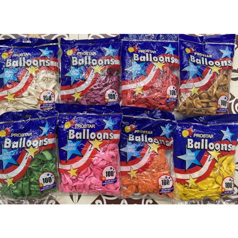 Jual BALON METALIK 5 inch (PER PACK ISI 100) | Shopee Indonesia