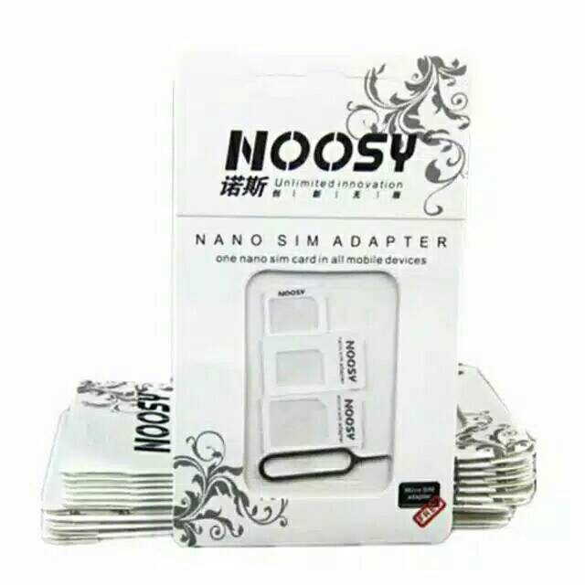 Jual Sim Card Adapter - Noosy Sim Card Adapter 3 in 1 Original Micro ...