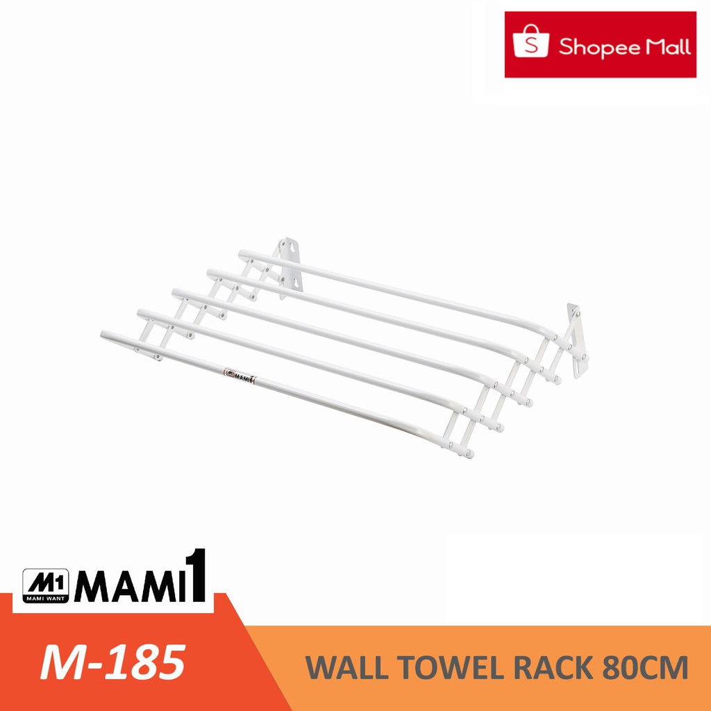 Jual MAMI1 M-185 Wall Towel Rack 80cm | Shopee Indonesia