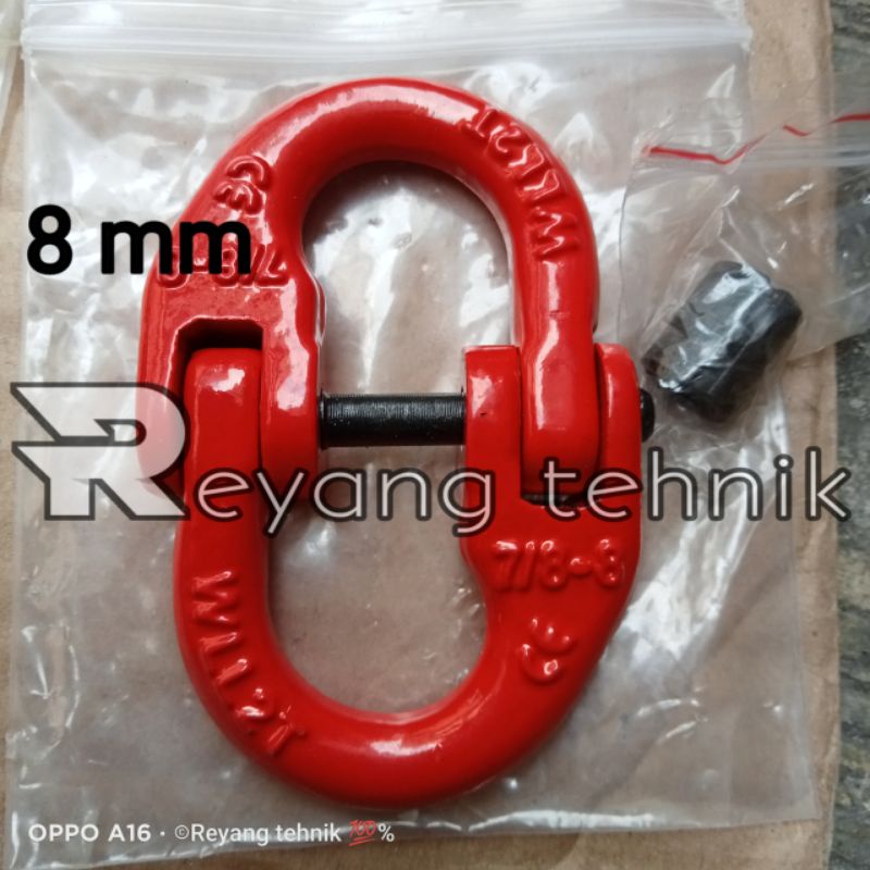 Jual Chain Connecting Link 8mm 2 Ton Alat Sambungan Rantai | Shopee ...