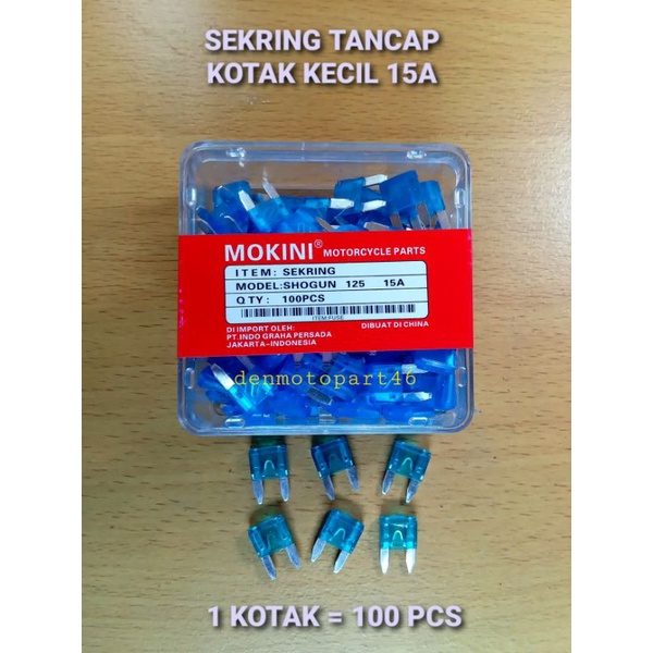 Jual Sekring Tancap Colok Keramik Kotak Kecil Dan Besar 10A - 15A - 20A ...