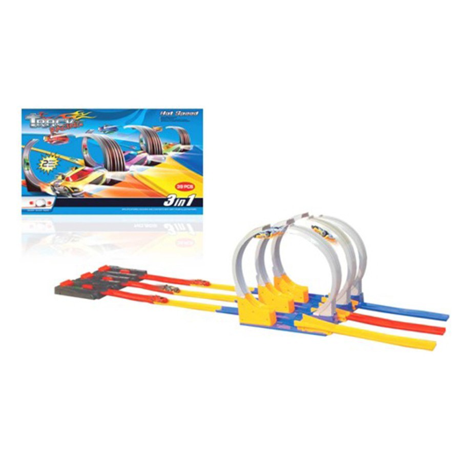 Jual BS - Mainan Anak Mobil Balap 3 Jalur Track Racing 3in1 - Track ...