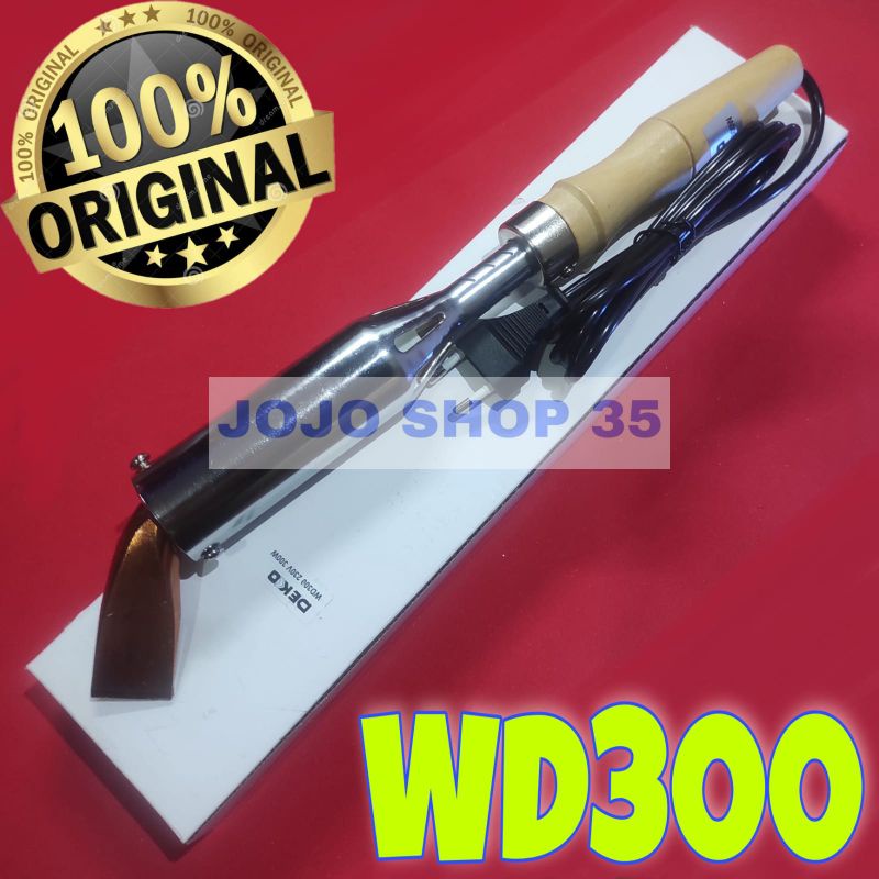 Jual DEKKO WD300 Solder WD 300 patri gagang kayu 300 watt Dekko WD300 ...