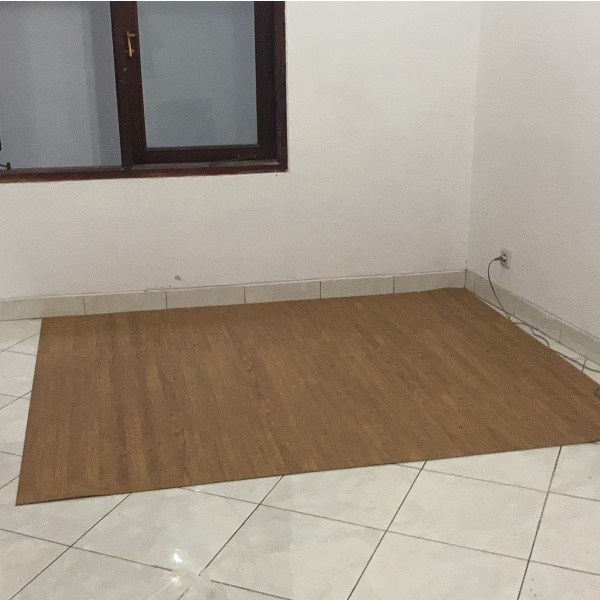 Jual Karpet Plywood Model Susun Bata, Karpet Kayu Brick Type Coklat ...