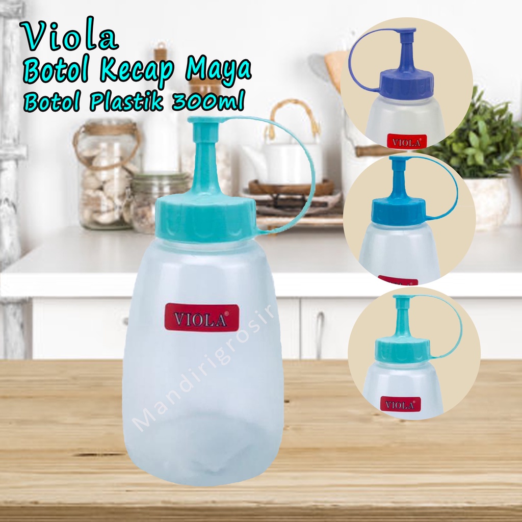 Jual Botol Kecap Maya *Viola * Botol Plastik * 300ml | Shopee Indonesia
