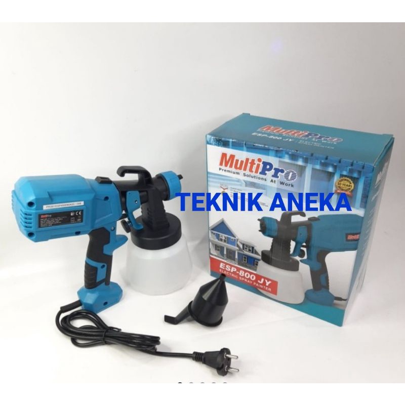 Jual MULTIPRO ESP-800JY SPRAY GUN ELEKTRIK SEMPROTAN CAT MINYAK AIR ...