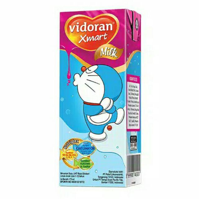 Jual Vidorant Xmart Uht 180 ml / susu uht / susu vidoran / susu uht ...