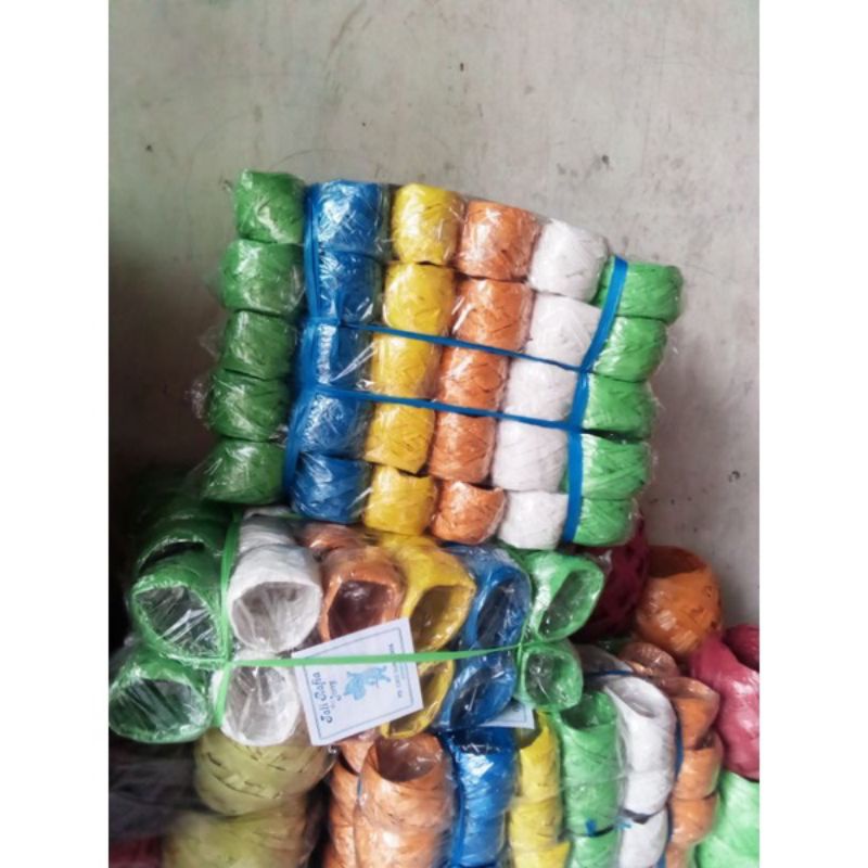 Jual tali rafia telur 1 roll kecil | Shopee Indonesia
