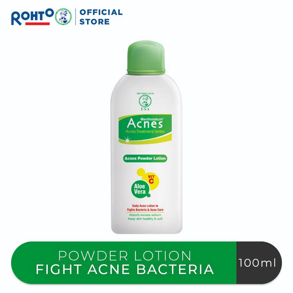Jual Acnes Powder Lotion - 100ml (Antibacterial, Prevent acne) | Shopee ...