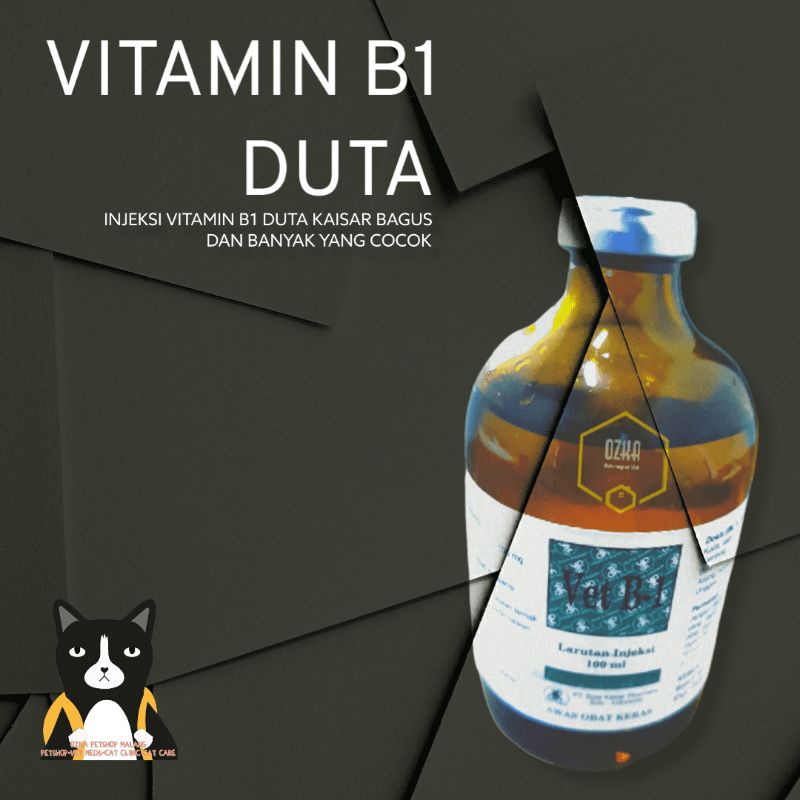 Jual Vet B1 100ml Obat Hewan / Ternak Duta Kaisar Injeksi B1 Booster ...