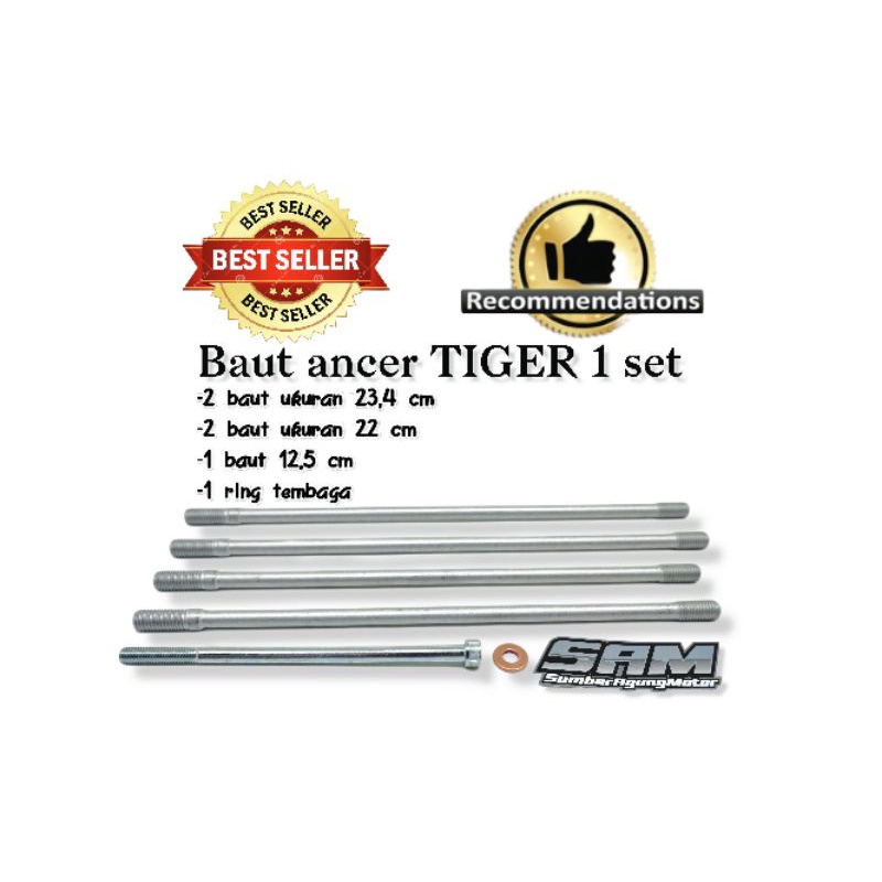 Jual BAUT ANCER TUSUK SATE HONDA TIGER BAUT TUSUK SATE TIGER TIREV 1 ...