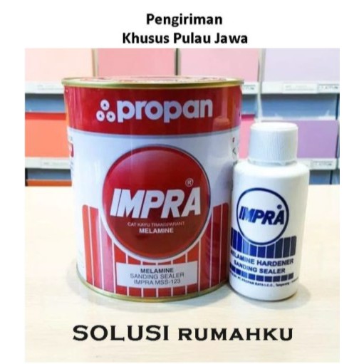 Jual IMPRA MELAMINE SANDING SEALER DUA KOMPONEN MSS 123 / POLITUR ...