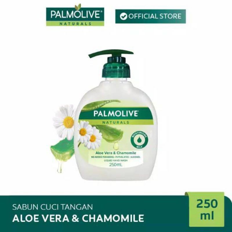 Jual Palmolive Hand Wash Sabun Cuci Tangan Aloe Vera & Chamomile 250ml ...