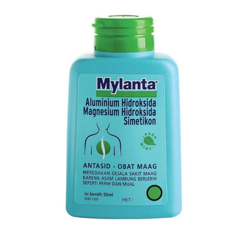 Jual Mylanta Aneka obat maag Tablet Cair Liquid | Shopee Indonesia