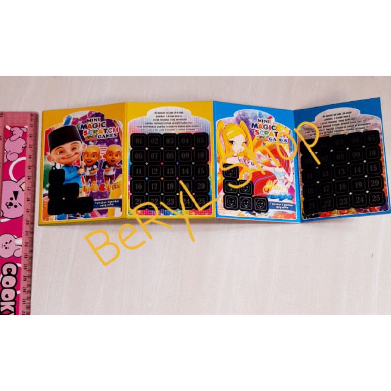 Jual Mainan 4in 1 Gosok Lidi, mewarnai, menyamakan, dan lingkari ...