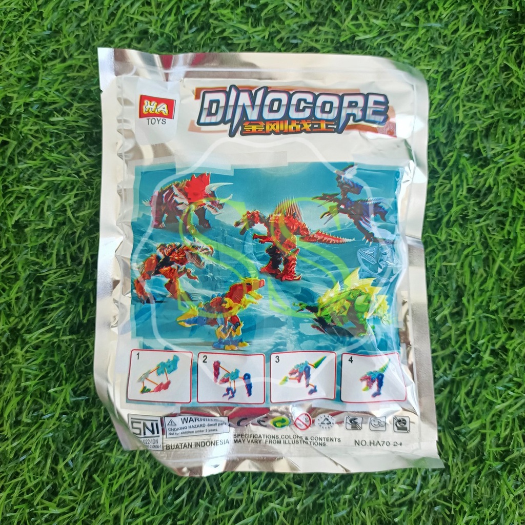 Jual Mainan Robot Rakit Construction Truck Deformation /Dinocore ...