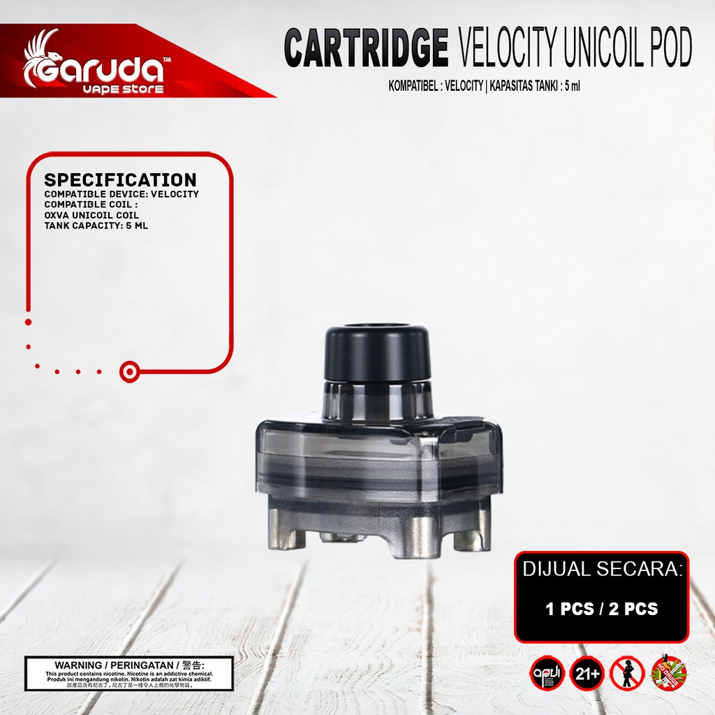 Jual Cartridge Velocity (Unicoil Pod) Oxva 1Pcs 100% Authentic | Shopee ...