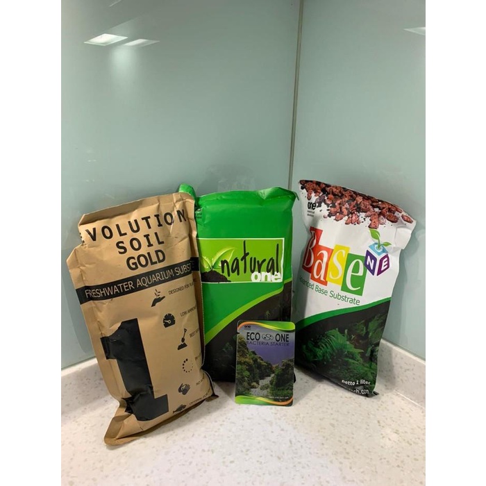 Jual Aquaka Paket Media Tanam Aquascape Oneriset - Soil Pupuk Dasar ...