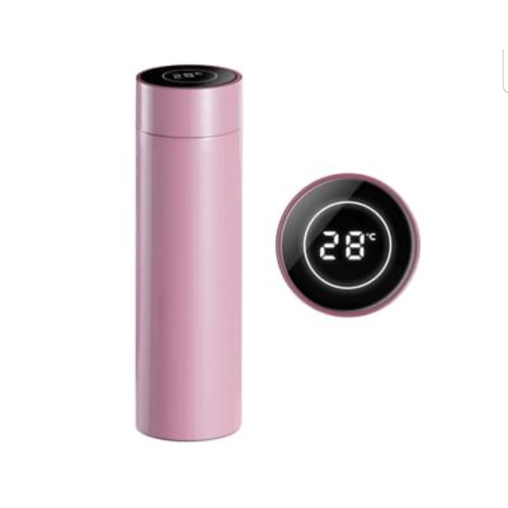 Jual Tumbler Botol Minum Thermos LCD suhu/termometer Thermal Smart Mug ...