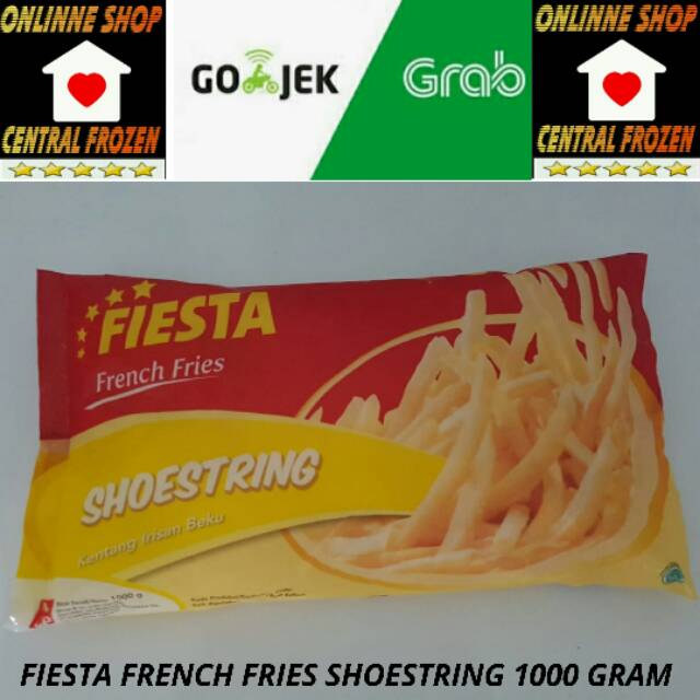 Jual FIESTA FRENCH FRIES SHOESTRING 1000 GRAM | Shopee Indonesia