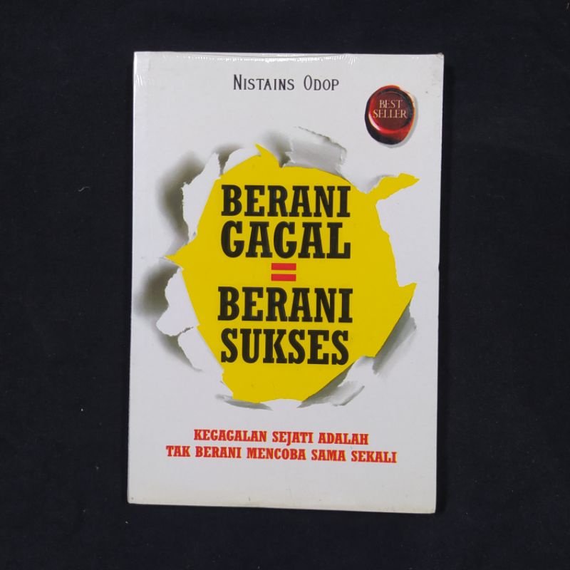 Jual Berani Gagal = Berani Sukses (Nistain Odop) | Shopee Indonesia