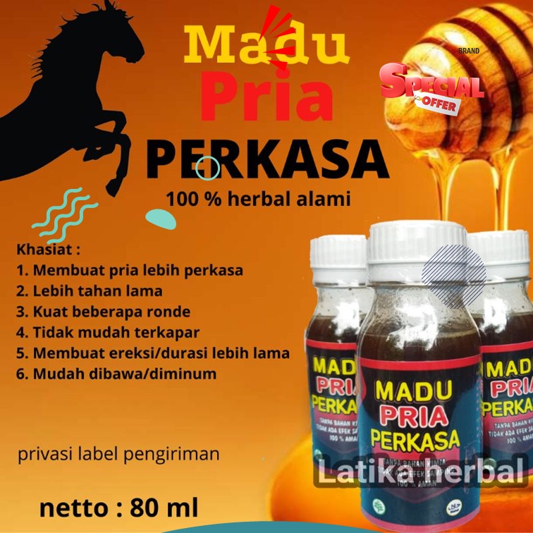 Jual Madu Pria Perkasa tanpa bahan kimia tidak efek samping 100 persen ...